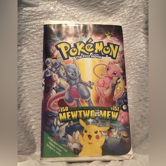 Pokémon | Media | Pokmon The First Movie Mewtwo Strikes Back Vhs 200 ...